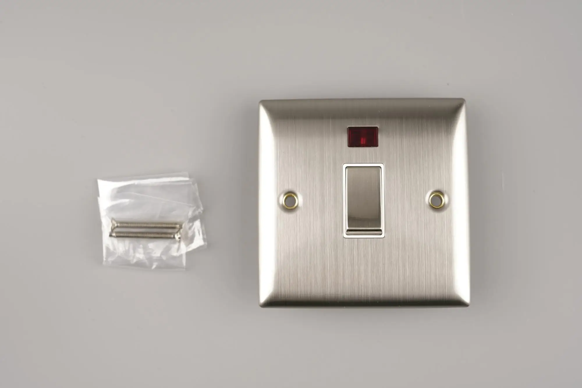 20a 1gang Electric Wall Light Switch Plate With Neon - Buy British 20a ...