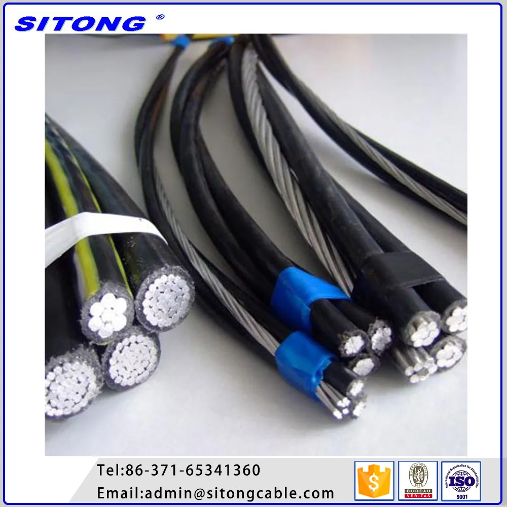 Power Transmission Line Electric Cable Three Phase Overhead Abc Cable ...
