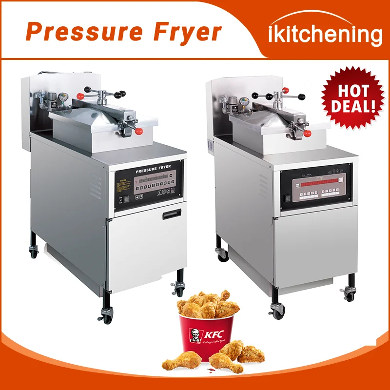 PFE-600 KFC Poulet Frit Machine henny penny computron 8000 électrique pression friteuse-Friteuse ...