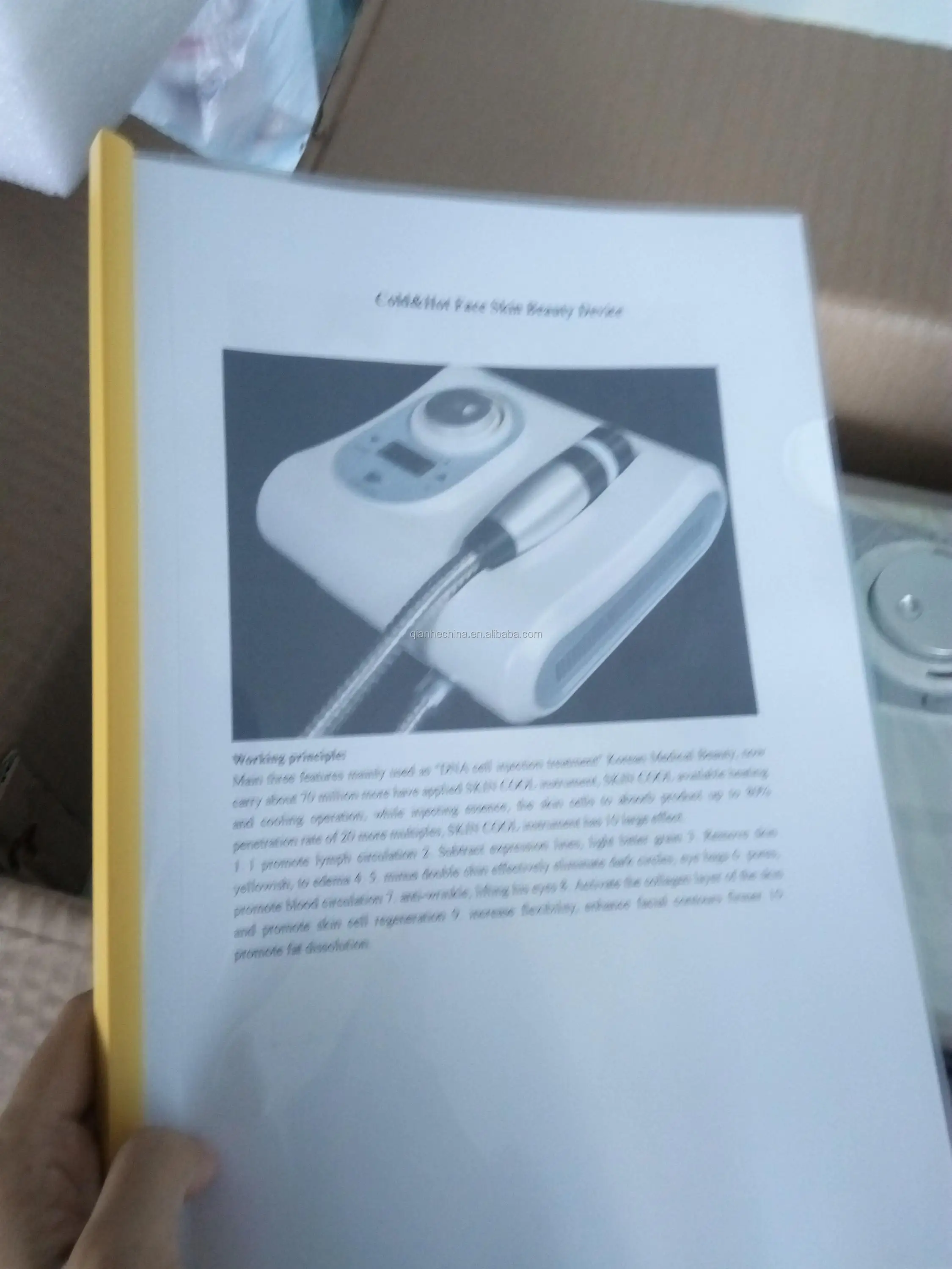 Bio Skin Cool Cryo-electroporation Machine / Skin Cooling Device, High ...