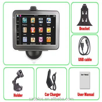 Windows Ce Tmc Traffic Message Channel 5" Mediatek Smart Gps Navigation ...