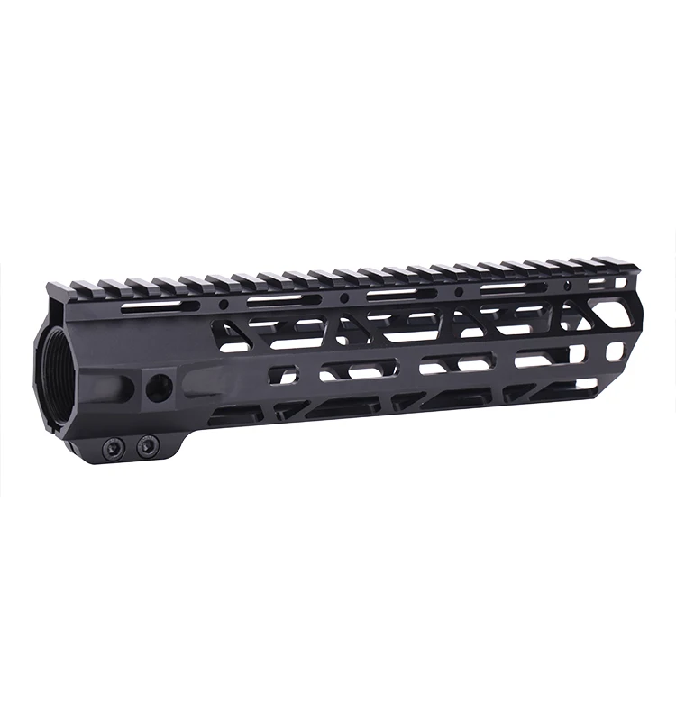 9 Inch Ar 15 Quad Rail Mlok Hand Guard M4 Angled M-lok Free-float ...