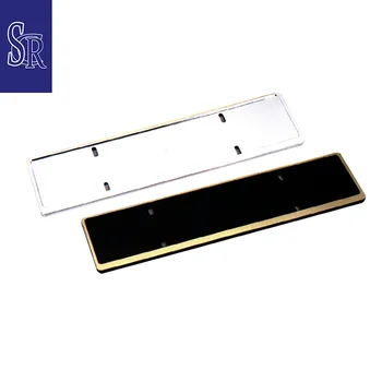 Black Plastic Blank Car Number Plate(542x136mm) From Taiwan - Buy ...