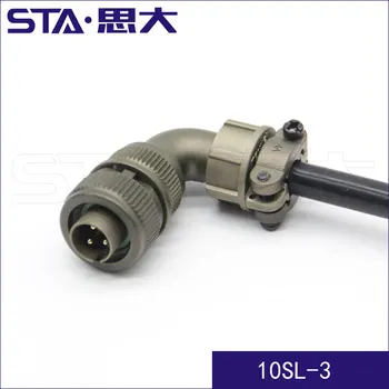 Amphenol Mil-c-5015 Series Threaded Connector,3pin Male And Female ...