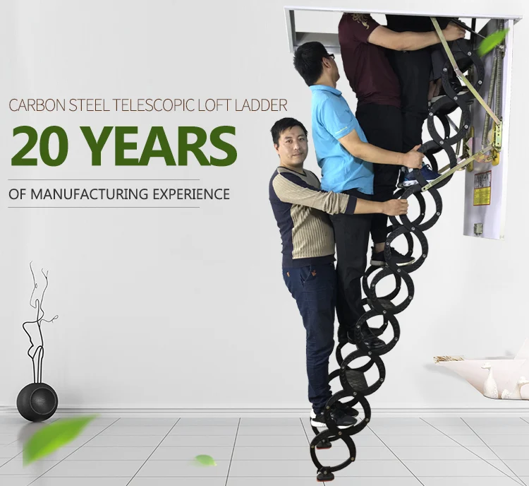 Metal Folding Stairs Portable Lightweight Modular Steel Stairs - Buy ...