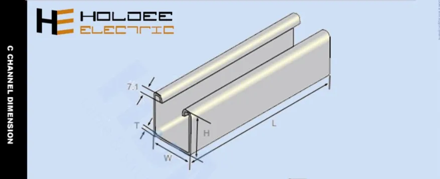 Plain Steel Solid Strut Channel/section Steel - Buy Plain Strut/c/u ...