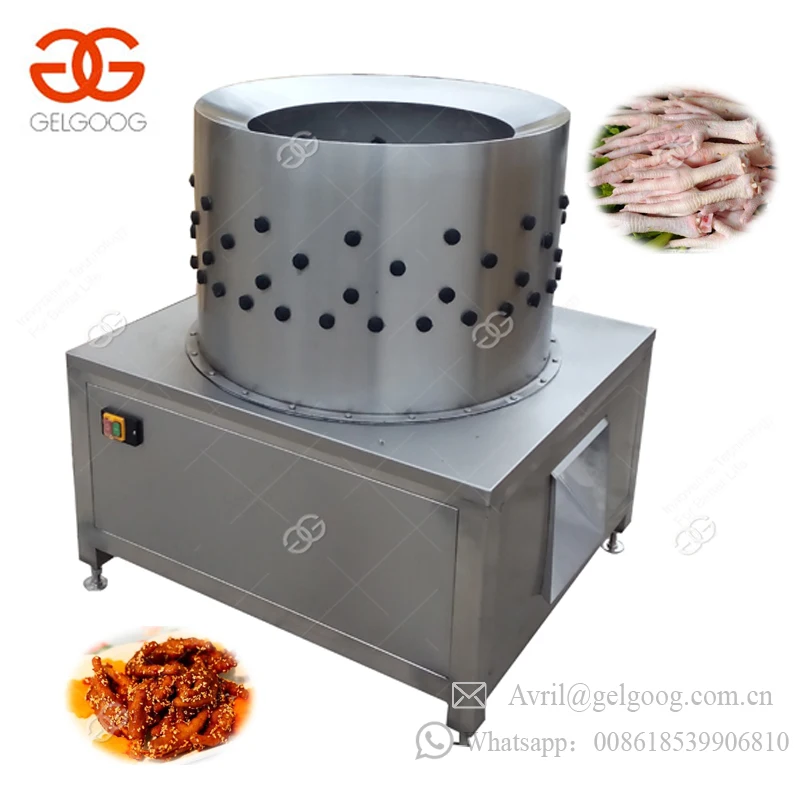 Automatic Chicken Skin Blanching Tools Paws Cutting Equipment ...
