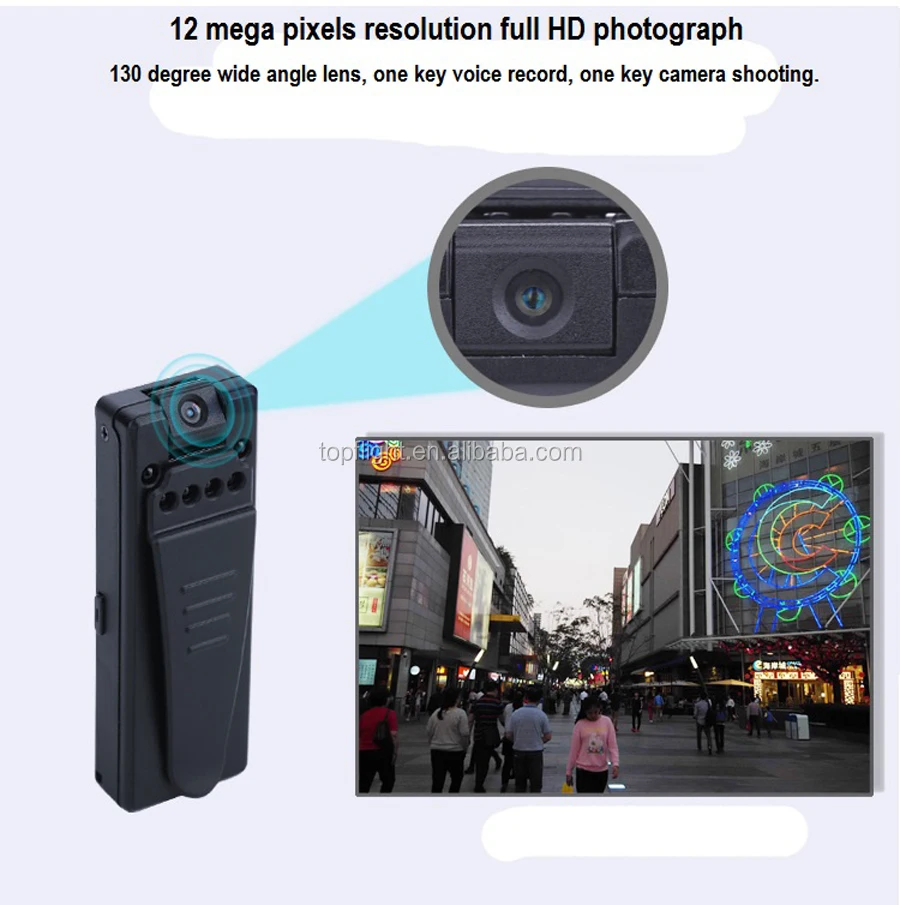 1080p Hd 130 Degree Wide Angle 90 Degree Rotary Infrared Night Vision ...