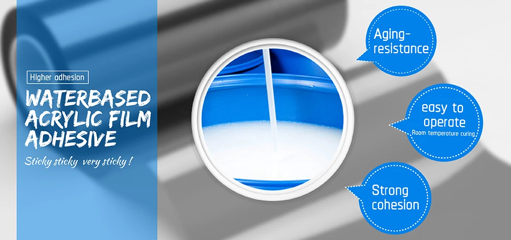 (sa-233) Water Based Pressure Sensitive Adhesive For Films - Buy Water Based Adhesive,Adhesive ...