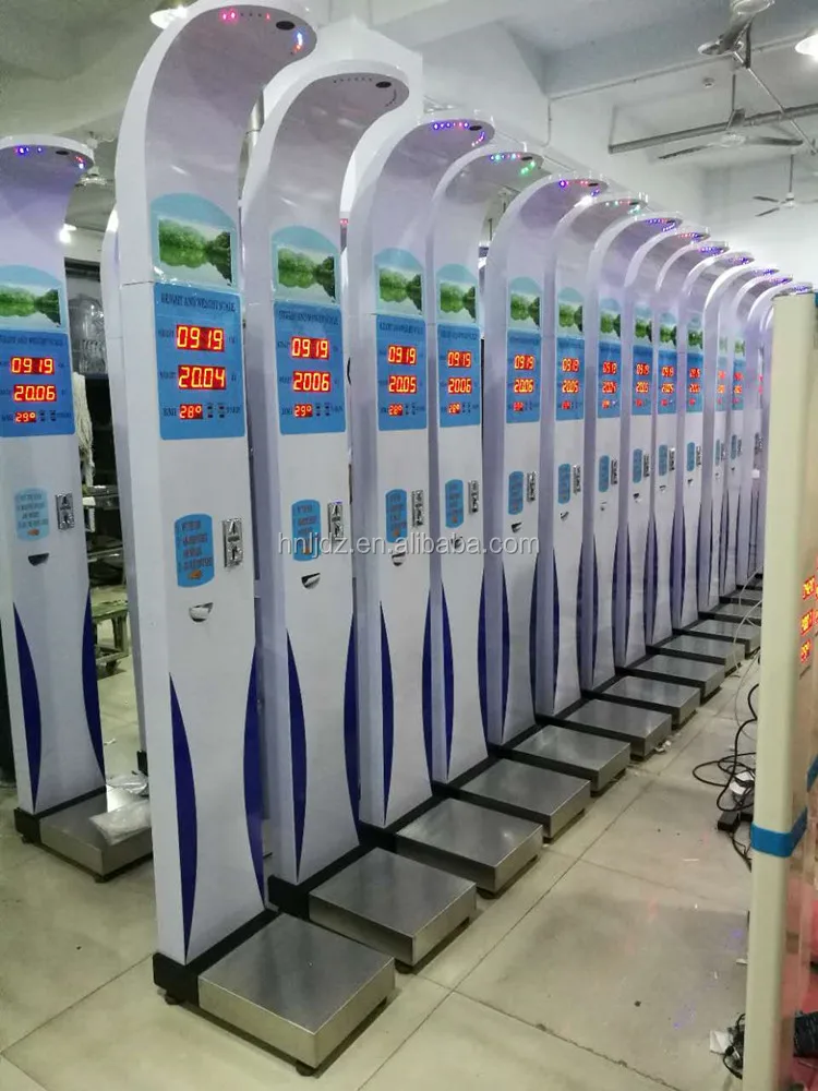 Medical Electronic Adult Body Bmi Test Machine Weight And Height Scale ...