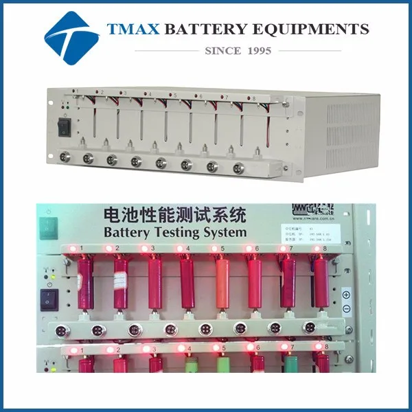 8 Channel Battery Analyzer Li-ion Battery Charging And Discharging ...