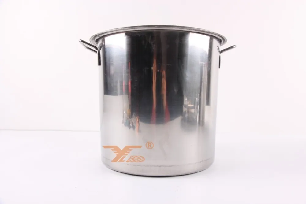 150 L Stainless Steel 201 Stock Pot With Lid - Buy Stock Pot,150l Stock ...