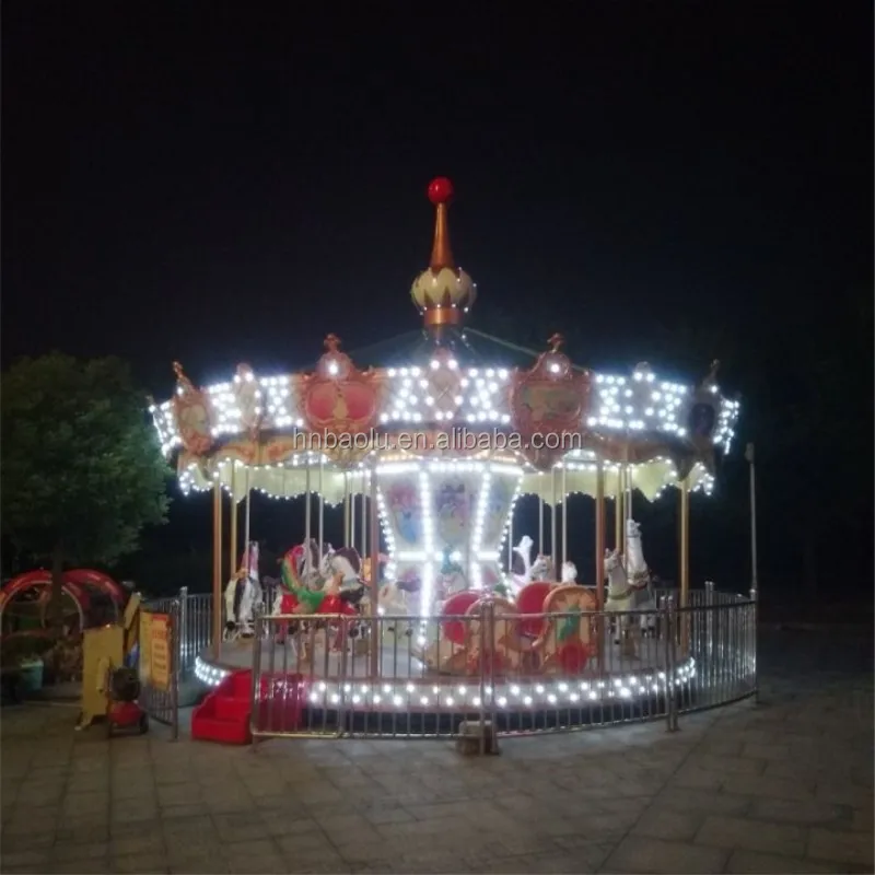 Luxury Carousel - Outdoor Playground Amusement Rides