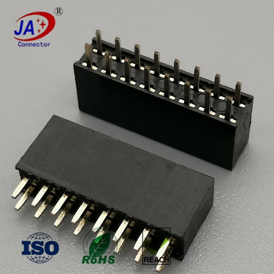 Dupont 2.54mm Pitch Pcb Vertical Horizontal Wafer Connector Pin Wafer - Buy 2.54 Pitch Connector ...