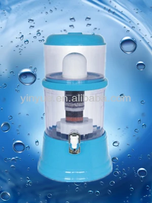 14L Water Mineral Pot - High Quality Light Blue Color