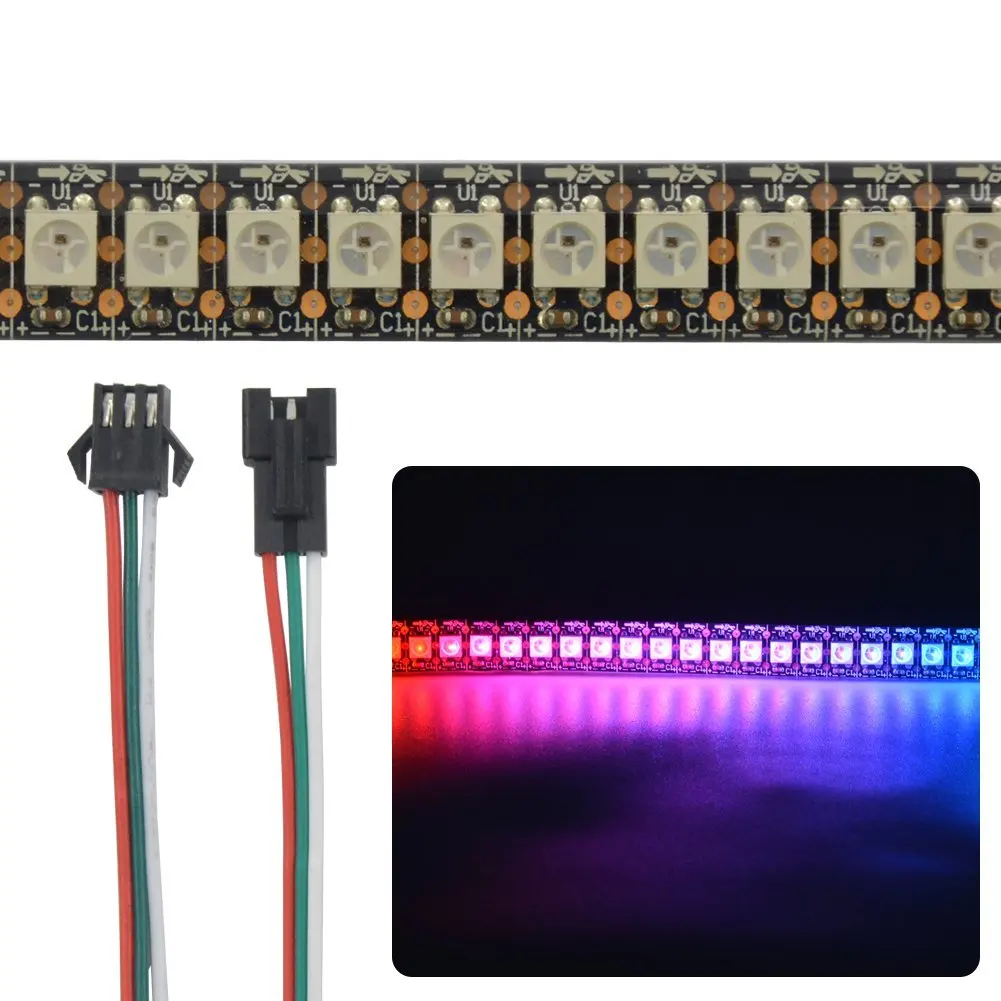 Individual Color Led Strip Chip Bulb-in Ic Sk6812 Led Strip Light Dc5v ...