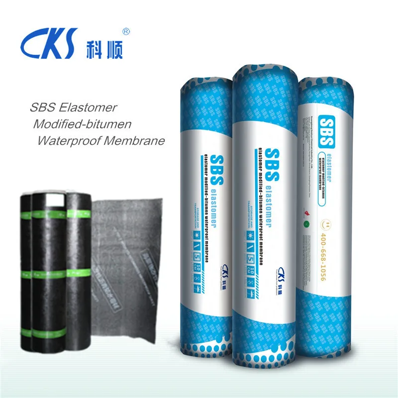 Sbs Elastomer Modified Bitumen Good Low Temperature Performance Waterproofing Membrane - Buy Pvc ...