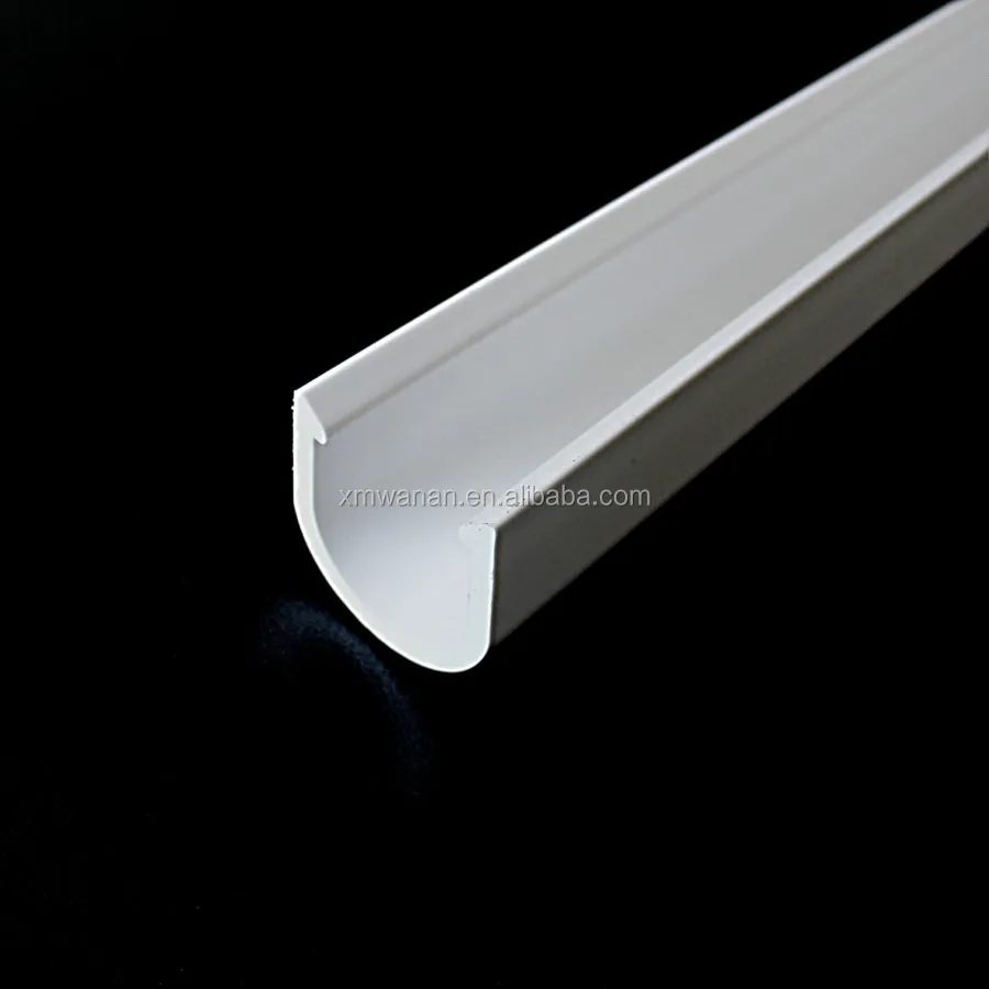 1 Inch White Pvc Bumper Strip Plastic Cover For Supermarket Counter ...