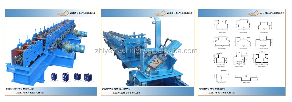 Automatic C Purlin Z Purlin U Channel Roll Forming Making Machine Production Line - Buy ...