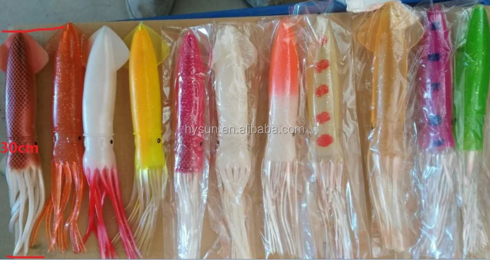 Soft Plastic Squid Lure For Tuna Longline Fishing - Buy Soft Lures For ...