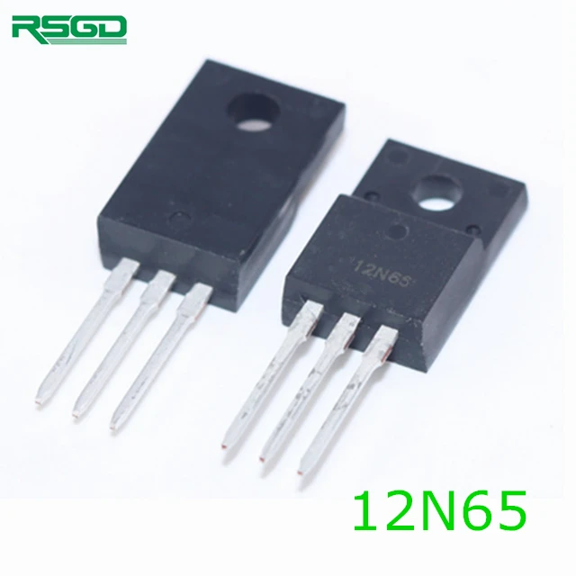 制造商原装集成电路二极管三极管MOSFET晶体管12N65 TO-220F Pta 12n65 Mosfet 12n65集成电路 ...