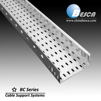 100x50mm hdg Metal Slotted Cable Tray, View hdg Metal Slotted Cable ...