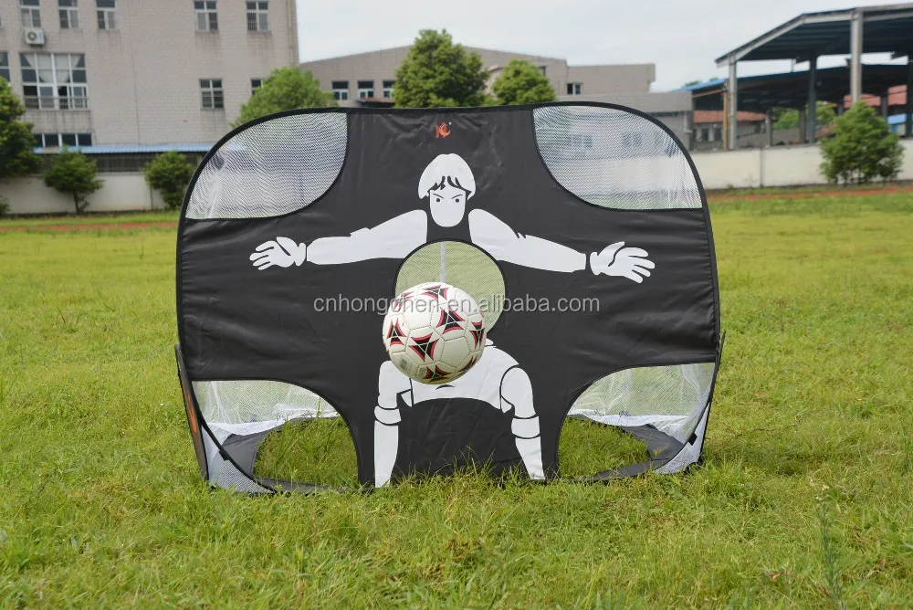 Mini Folding Soccer Goal Foldable Football Door Training Football With ...