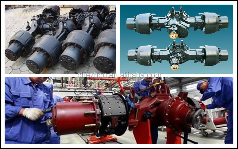 Shaanxi Hande Axle Parts - 13T Drive Rear Axle for Shacman