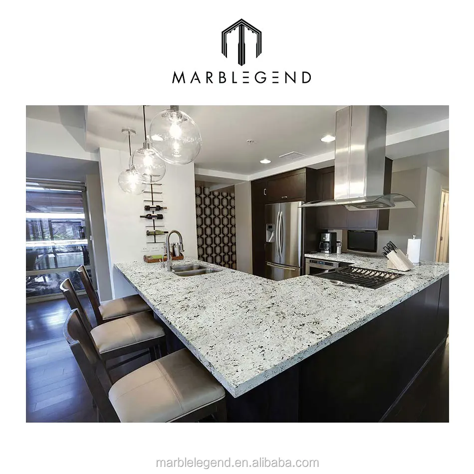 Luxury Stone High Quality Snowflake White Granite For Countertop - Buy ...