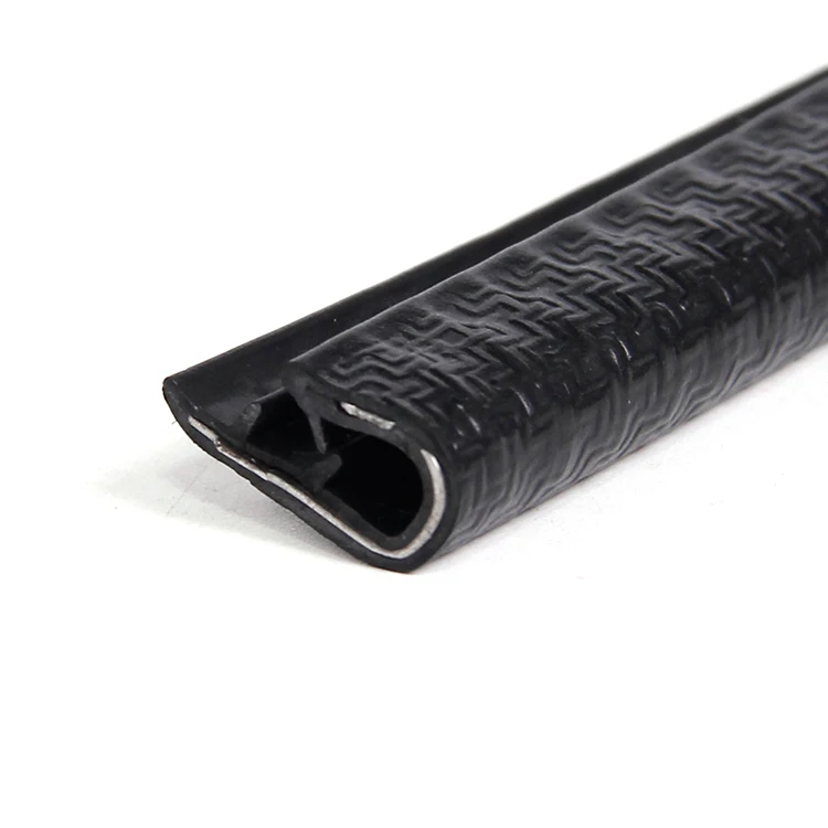 Decorative Pvc Flexible U Channel Edge Trim Smooth Surface Rubber ...