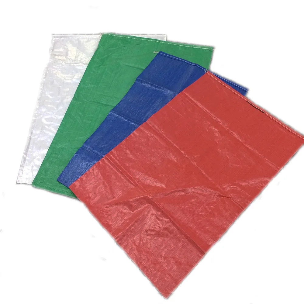 Wholesale Good Quality 50 Kg PP Woven Color Plastic Bag