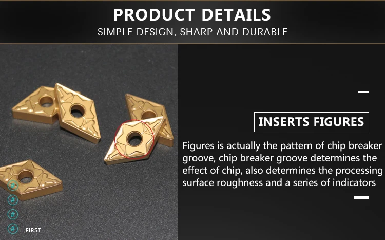 DNMG150408 Carbide Insert Blade CNC Cutting Turning Tools Bore Inserts ...