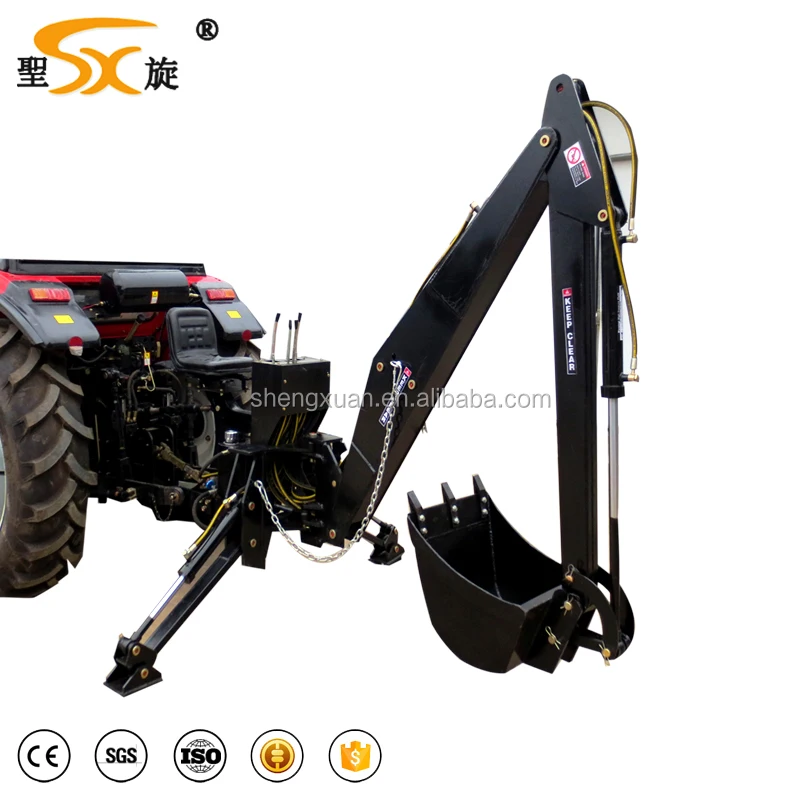 LW-6 Farm Garden Towable Backhoe Loader - Versatile & Durable
