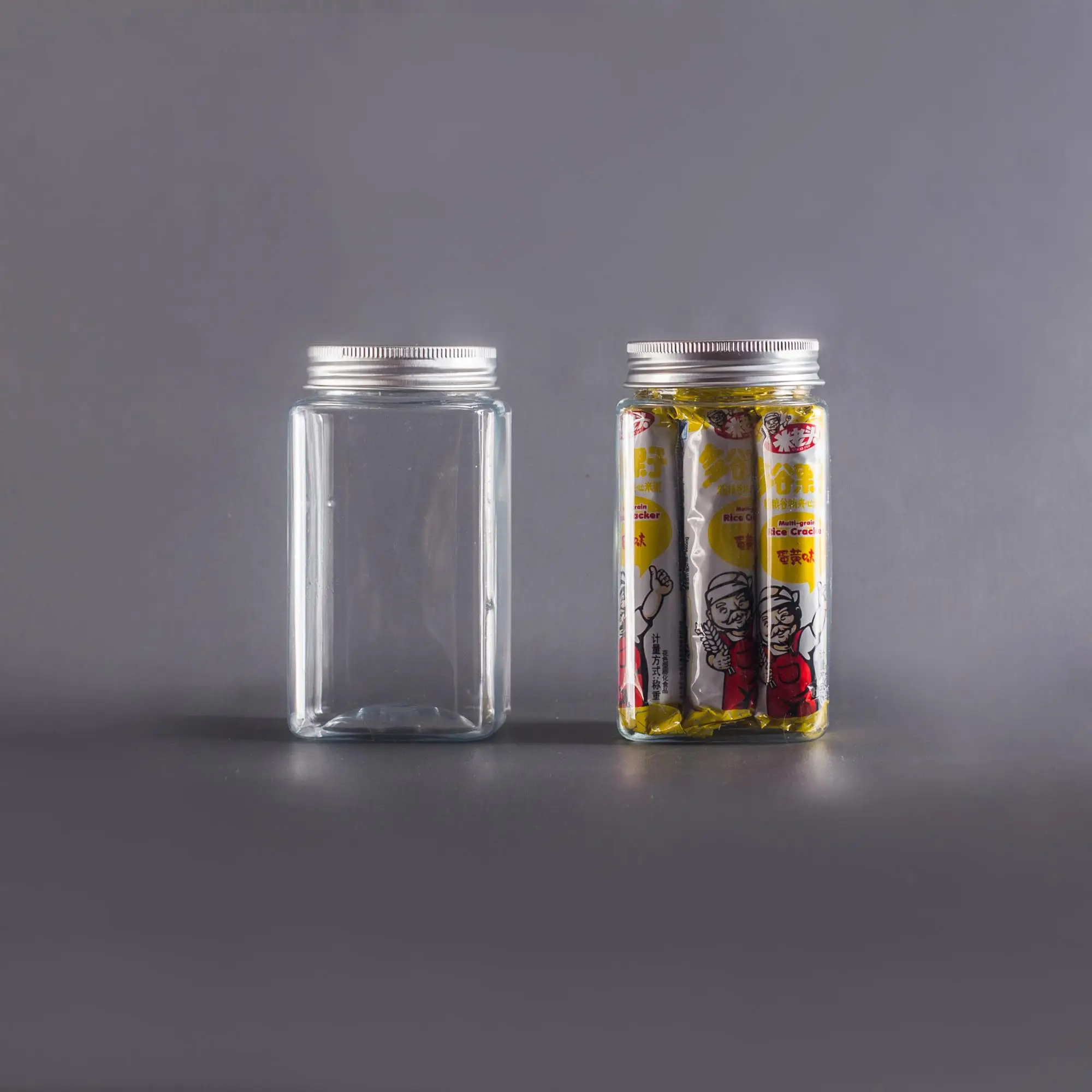 Customized Unique Plastic Sealable Jar With Brush Lid - Buy Unique Jar ...