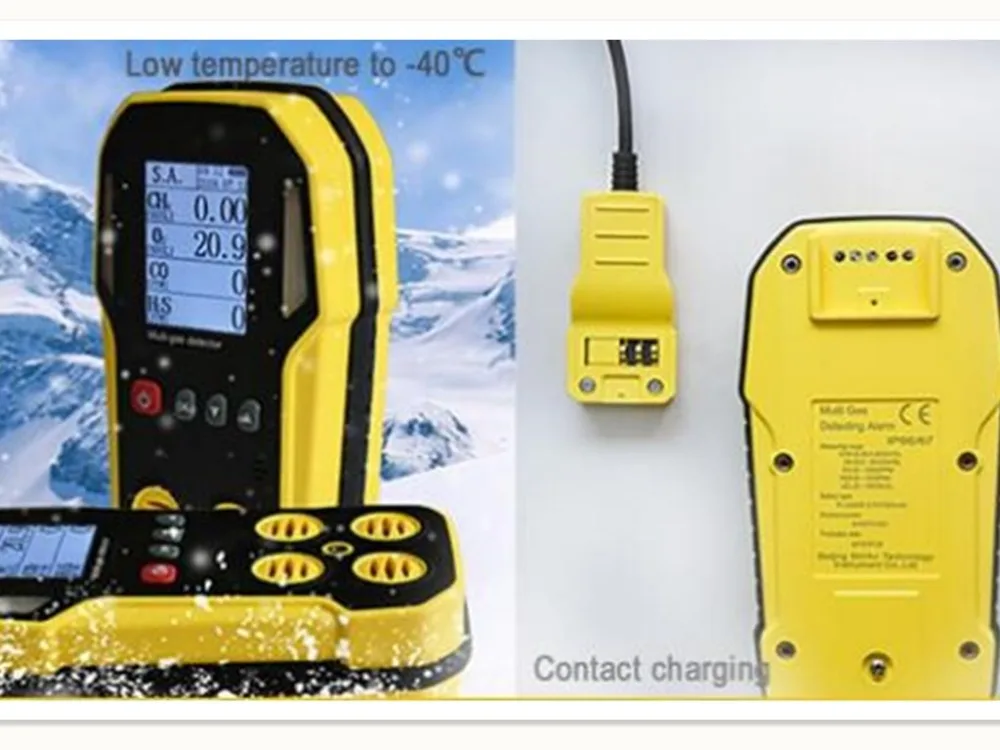 5 Gas Detector - Portable Multi 5 Gas Analyzer for Safety