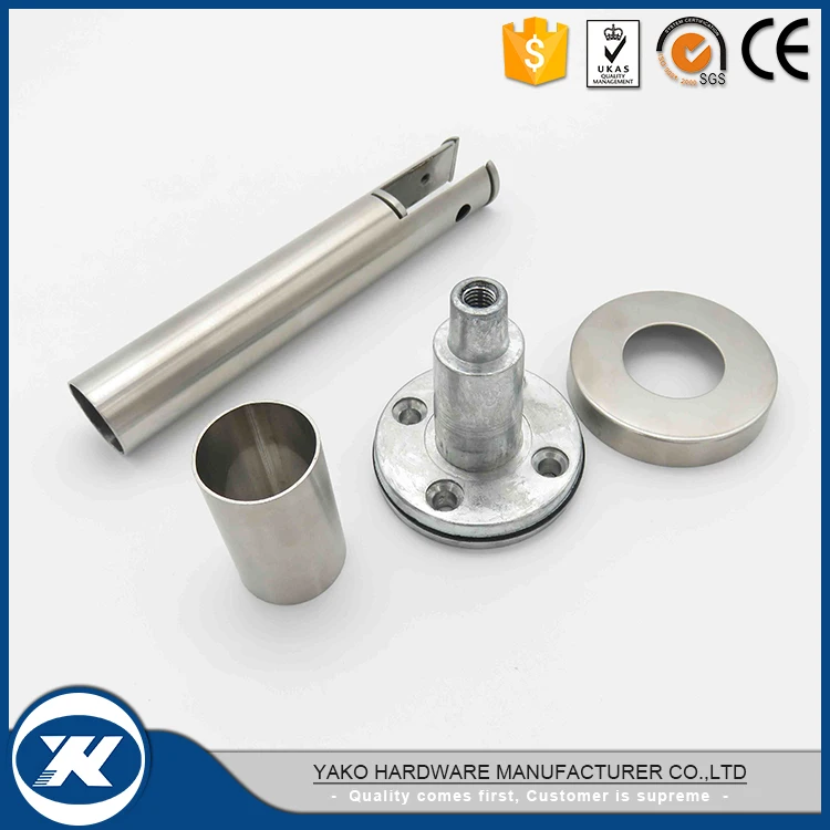 Stainless Steel Basic Toilet Cubicle Partition Adjustable Leg ...