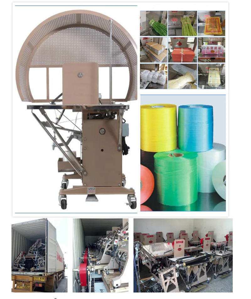 New Design Automatic Type Pe Bundle Tying Machine/automatic Strapping ...