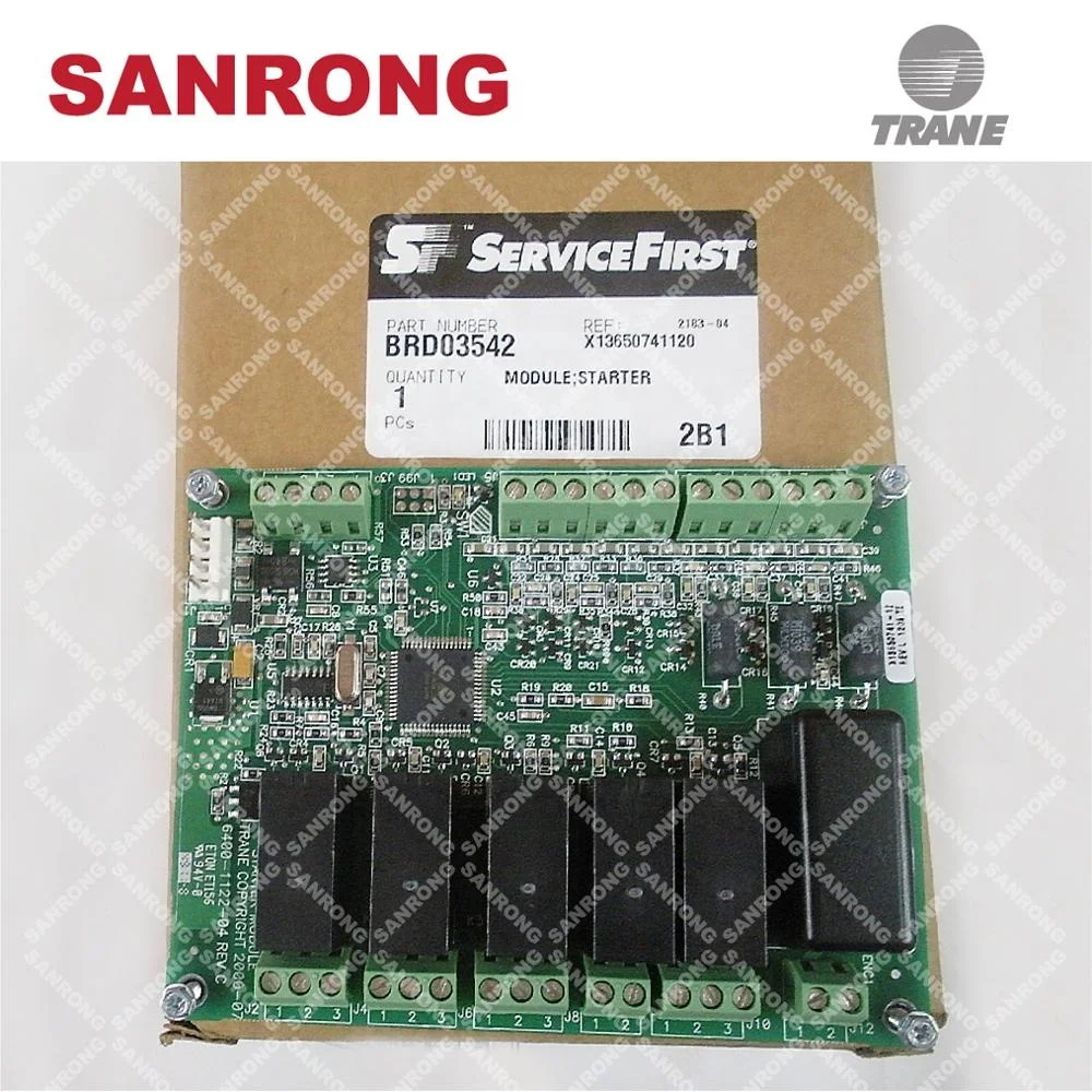 Trane Control Board 6400-1122-04 X13650741120 Starter Module