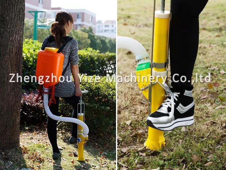 Mini Hand Hold Backpack Fertilizer Spreader Machine / Granular ...