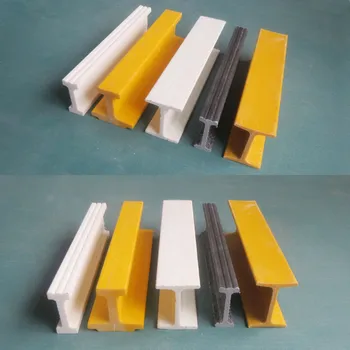Lightweight Frp I Beam,Uv Protection Pultrusion Fiberglass H Beam I Bar ...