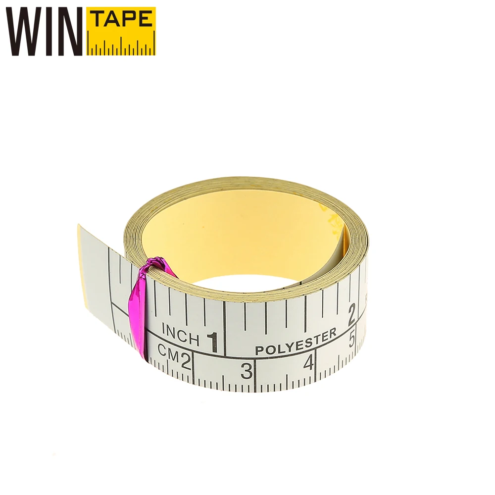 60 Inch Vinyl Silver Self Adhesive Measuring Tape Ruler Sticker For ...