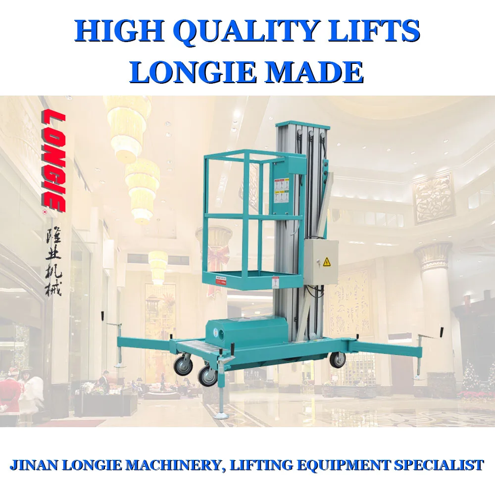 Lisjl0.2-5 Electric Indoor Man Lift - Buy Indoor Man Lift,Electric ...