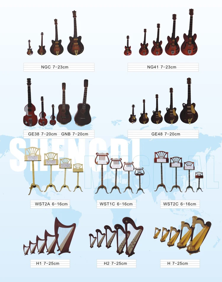 Wholesale Mini Musical Instruments Model,Mini Lute Model For Birthday ...
