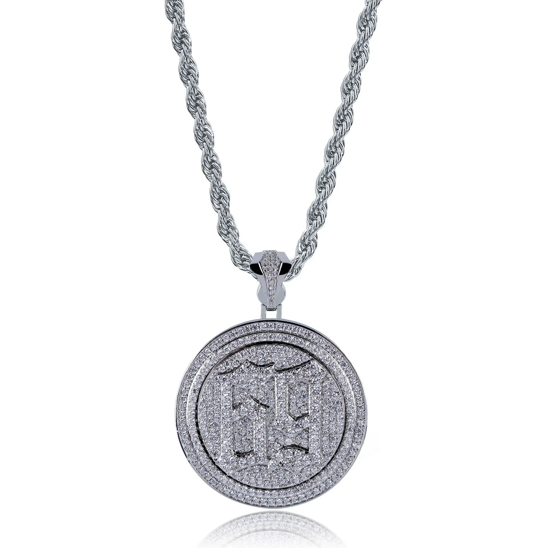 Iced Out 69 Saw Letters Pendant Necklace for Men & Guys Pendant ...