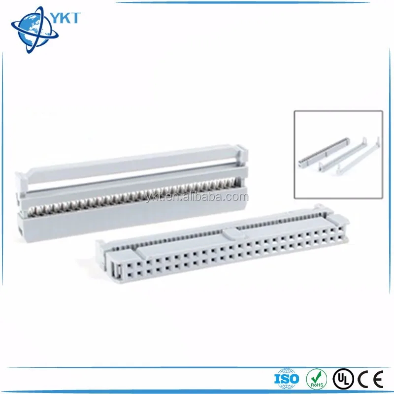 Ffc Fpc Plano Idc 50 Pin 1,2mm Conector Hembra Gris - Buy Conector De ...
