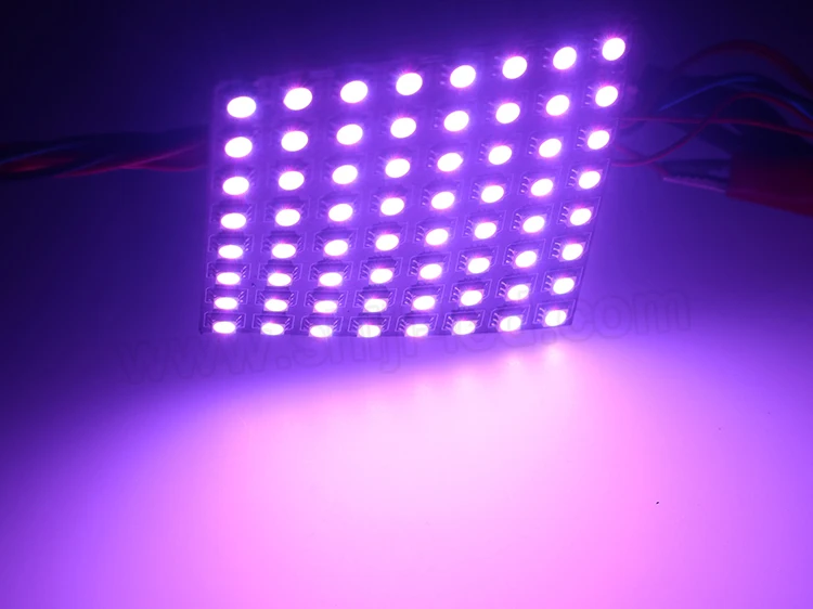 8x8 Array Sk6812 Ws2812b Rgb Matrix Led Tape Light - Buy 8x8 Array ...