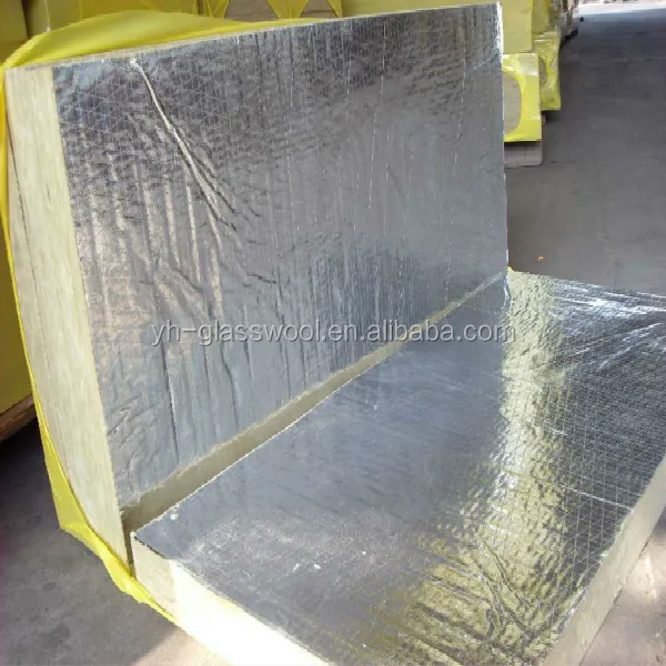 Insulation Rock Wool Board/sheet/slab Faced With Aluminium Foil One One ...