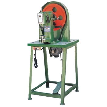 Single Hole Punching Machine / Electrical Pedal Punch Hole On Leather ...