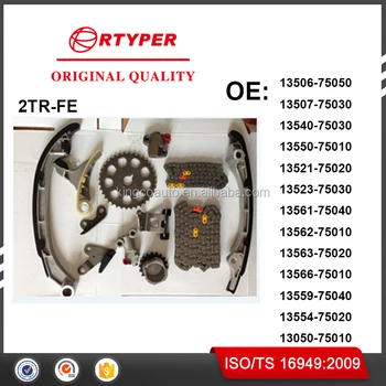 Engine Timing Chain Kit 2tr-fe 13506-75050 13507-75030 13540-75030 ...