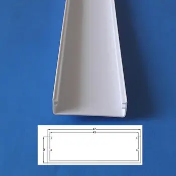 Rigid Pvc Channel For Led Strips - Buy Rigid Pvc Profile,Vinyl Profile ...